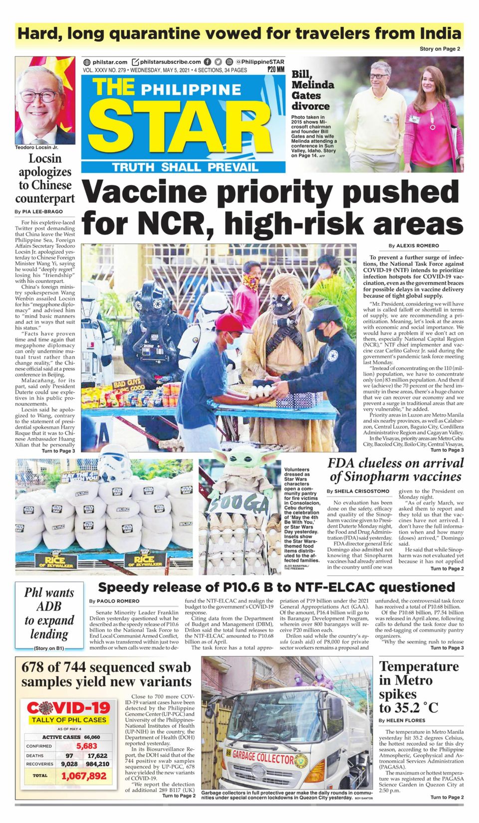The Philippine Star-May 05, 2021 Newspaper - Get your Digital Subscription