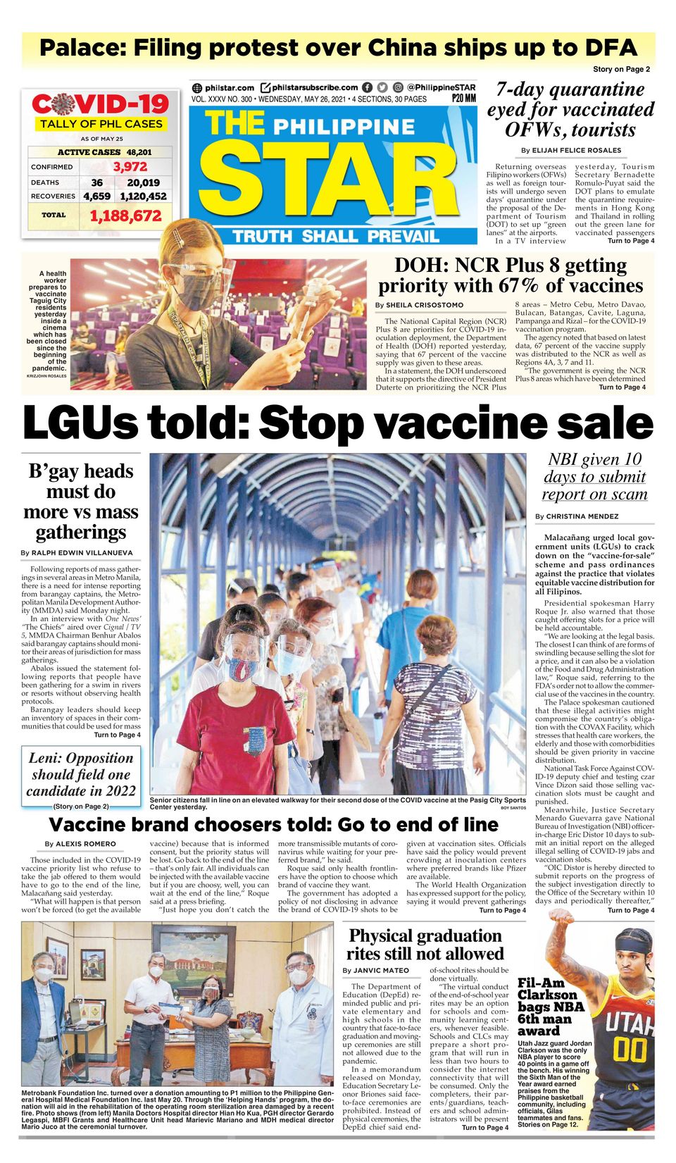 Get digital access to The Philippine Star - May 26, 2021 issue | Magzter.com
