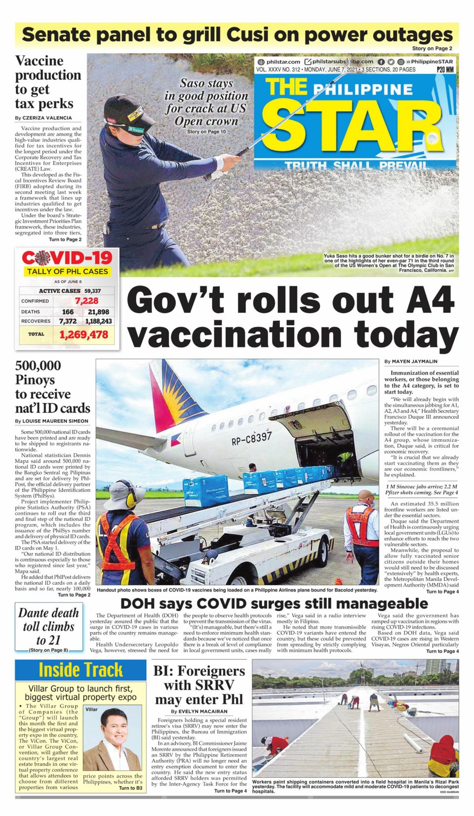 Get digital access to The Philippine Star - June 07, 2021 issue ...
