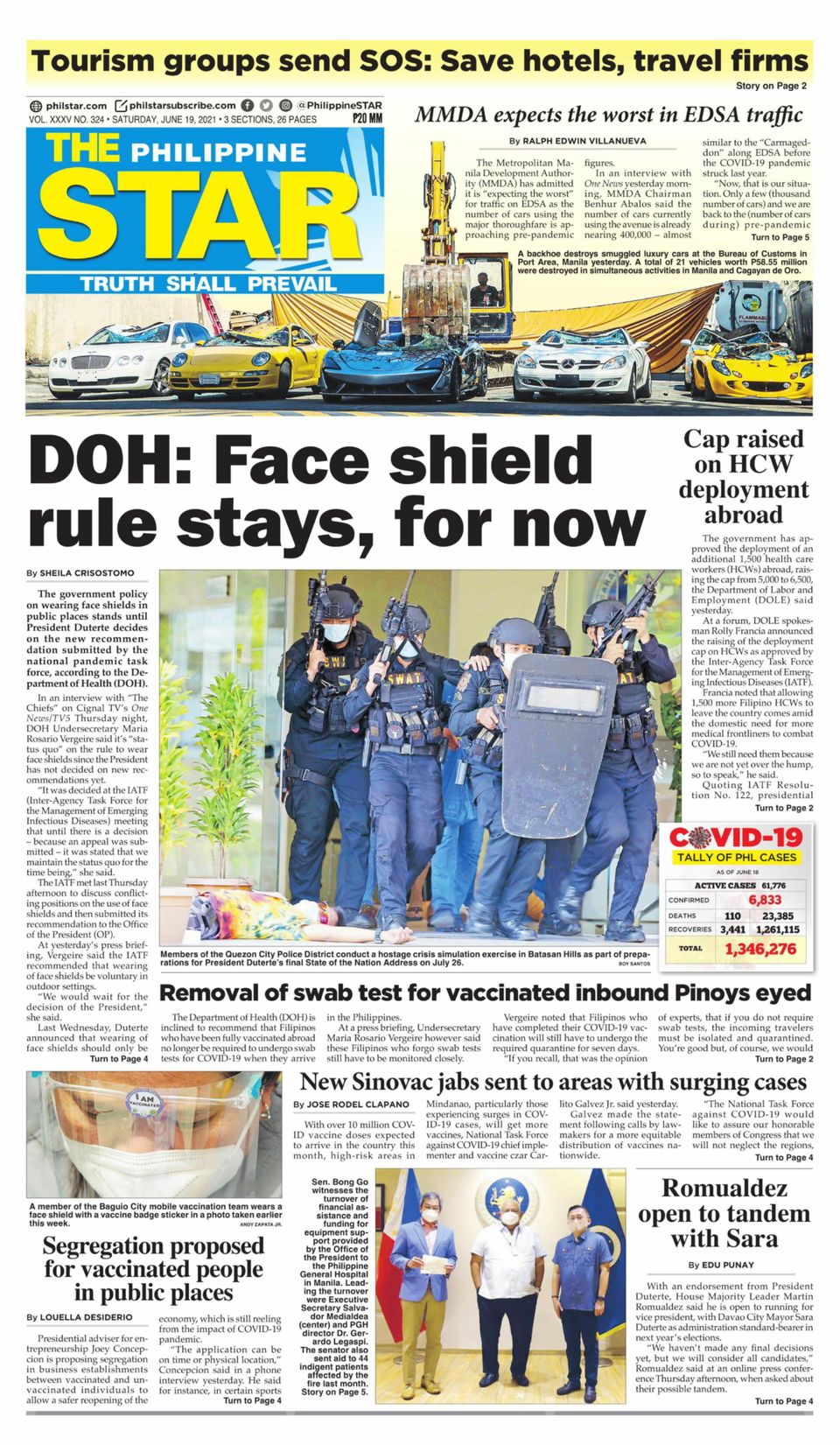 The Philippine Star-June 19, 2021 Newspaper - Get your Digital Subscription