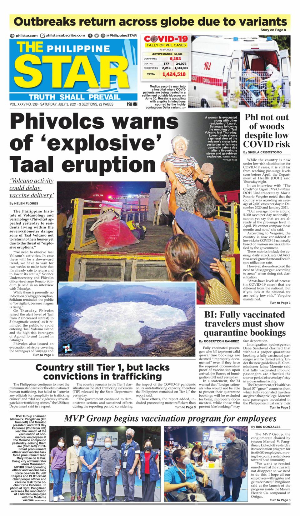 The Philippine Star-July 03, 2021 Newspaper - Get your Digital Subscription