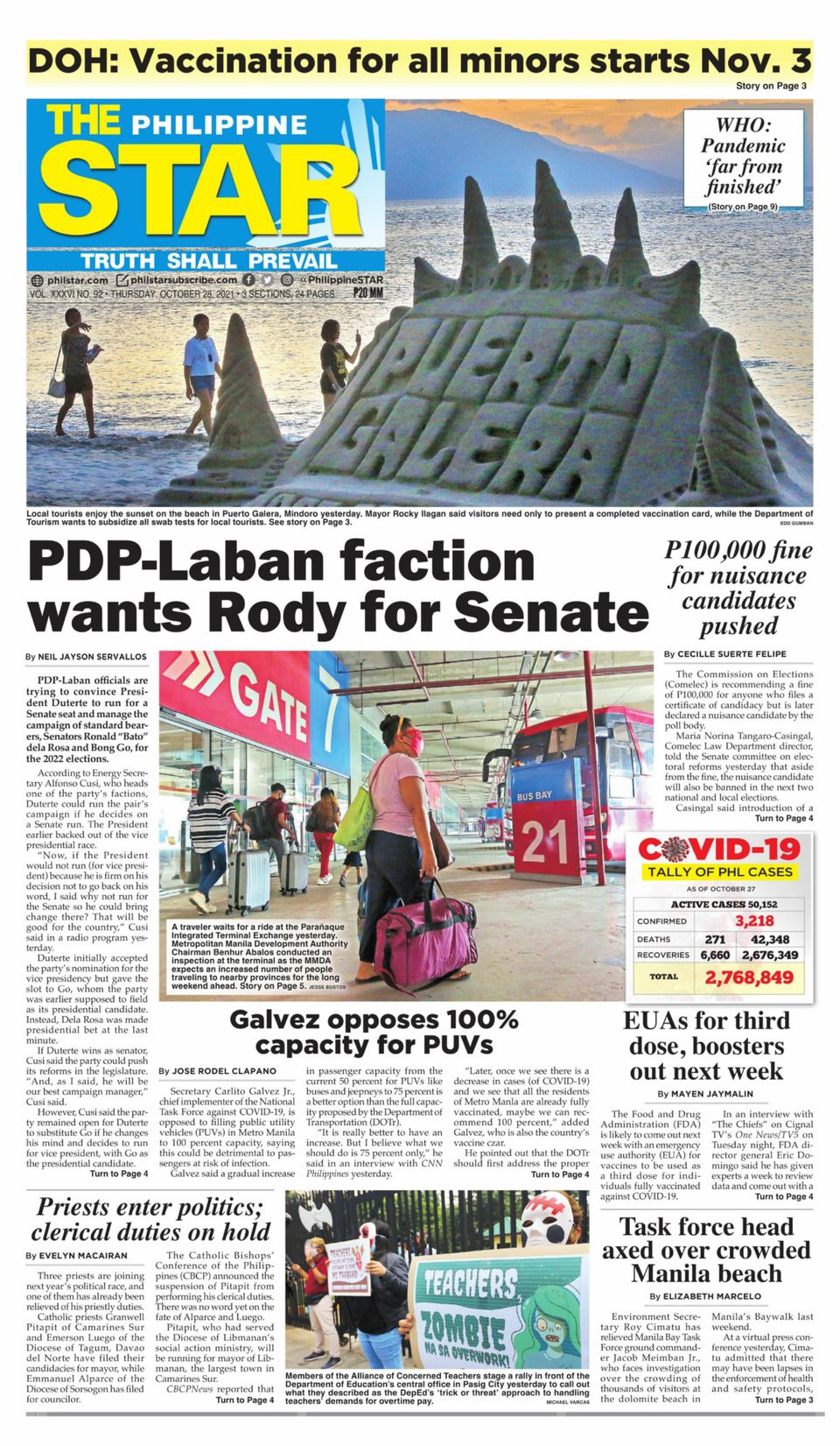 Get digital access to The Philippine Star - October 28, 2021 issue ...