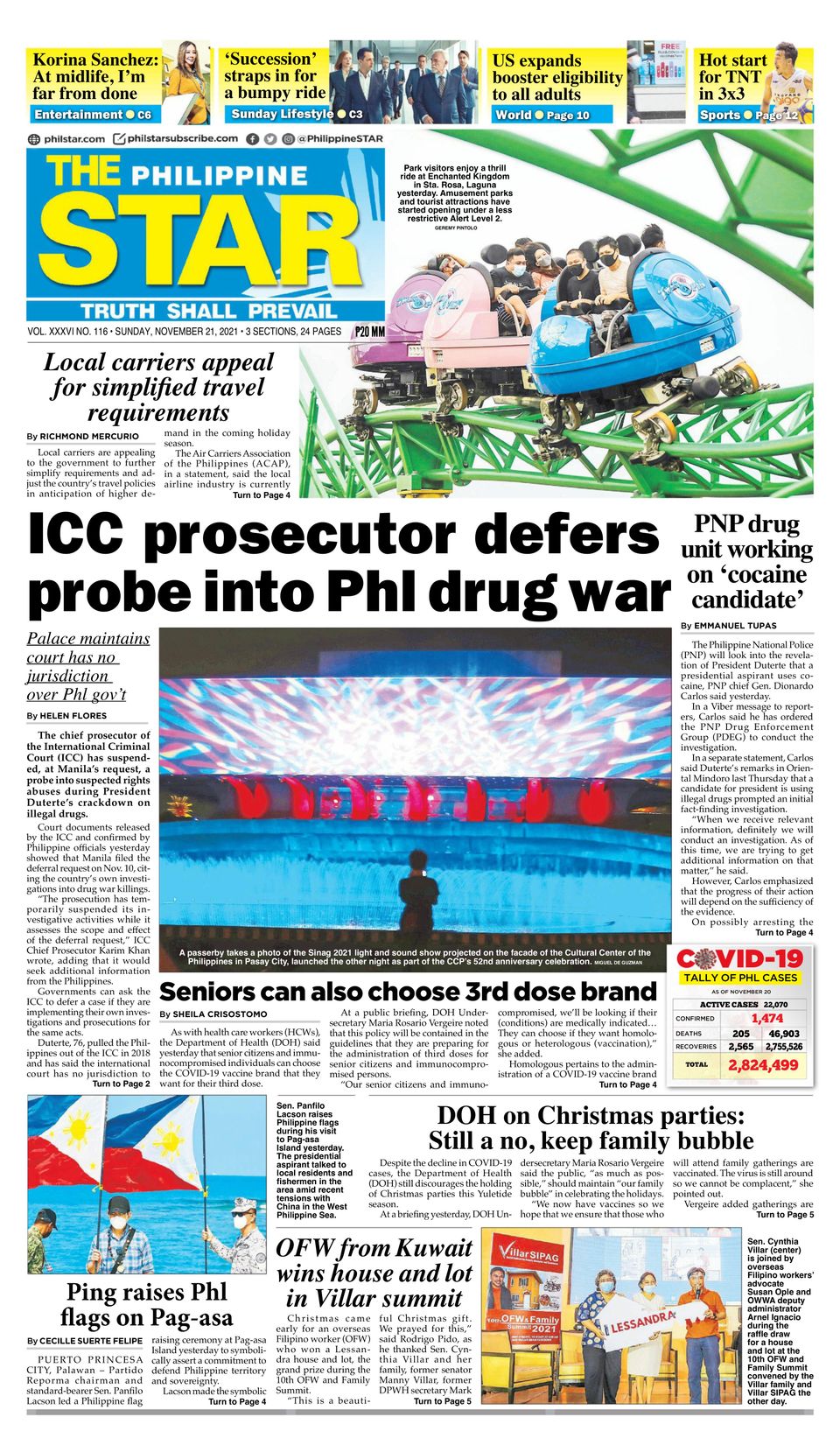 Get digital access to The Philippine Star - November 21, 2021 issue ...