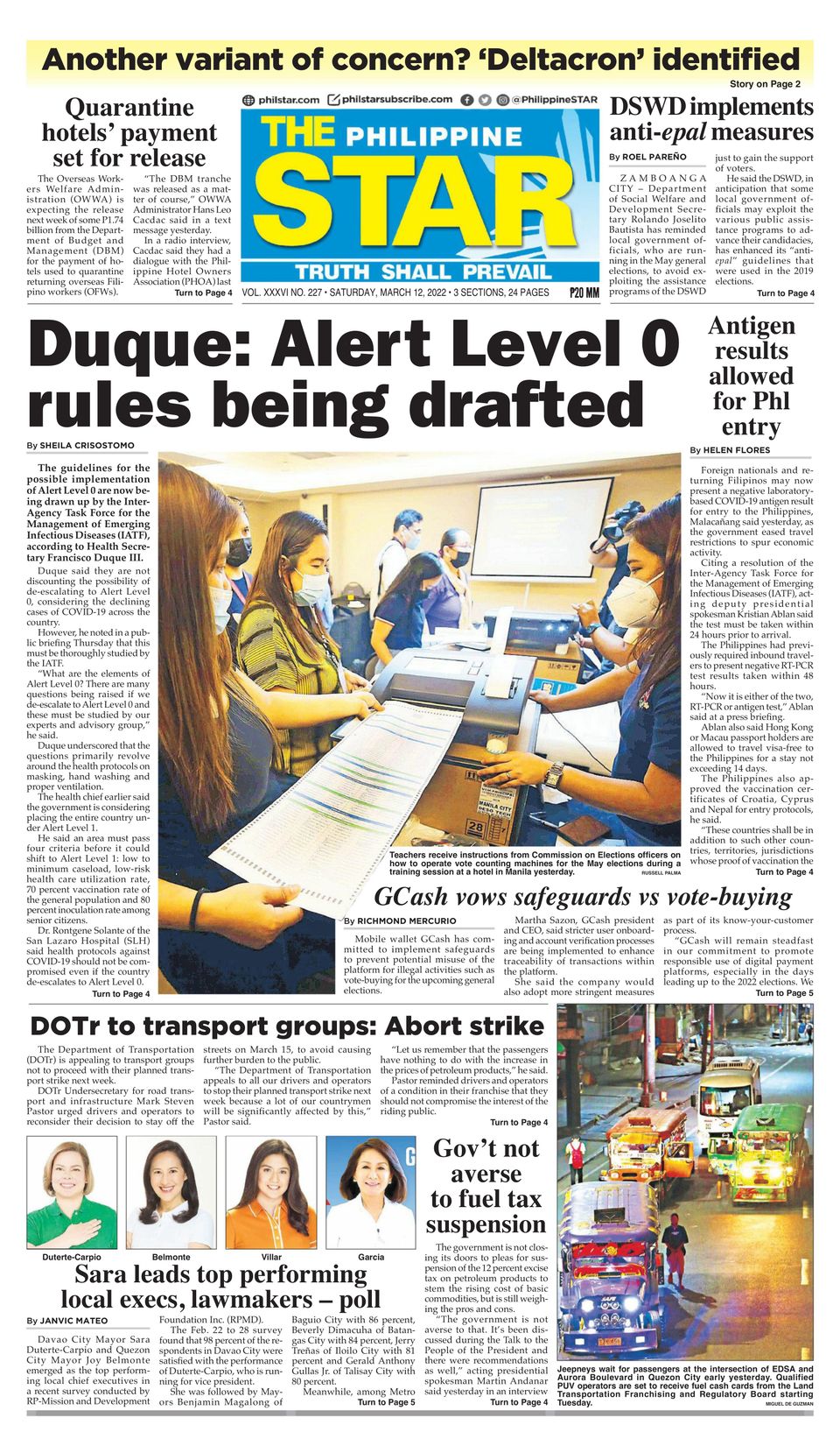 Get digital access to The Philippine Star - March 12, 2022 issue ...