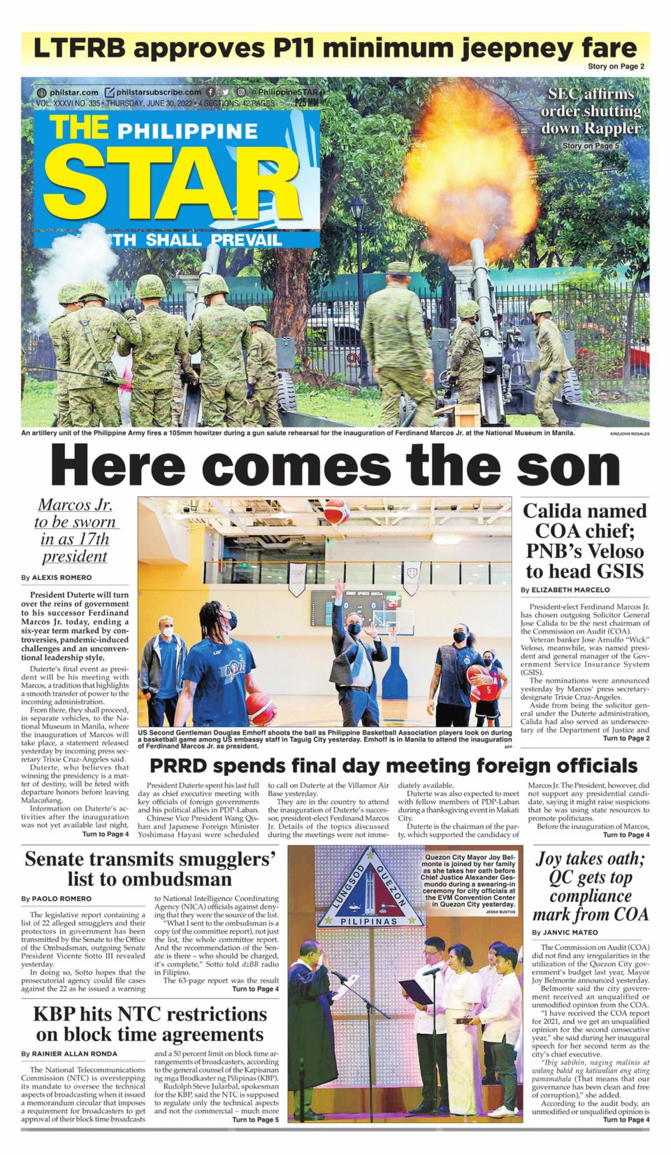 Get digital access to The Philippine Star - June 30, 2022 issue ...