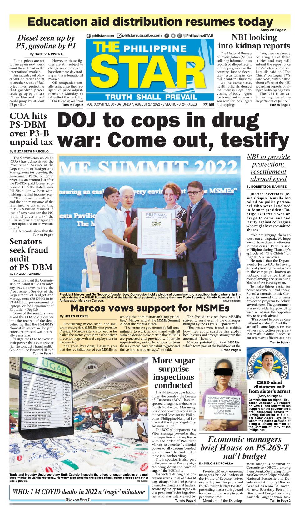 Get digital access to The Philippine Star - August 27, 2022 issue | Magzter.com