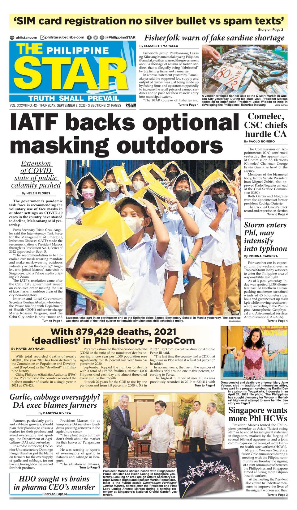 Get digital access to The Philippine Star - September 08, 2022 issue ...