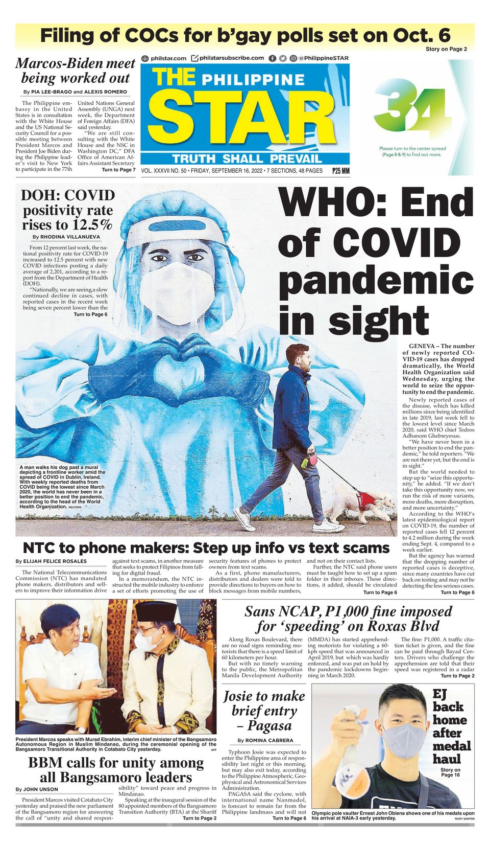 Get digital access to The Philippine Star - September 16, 2022 issue ...