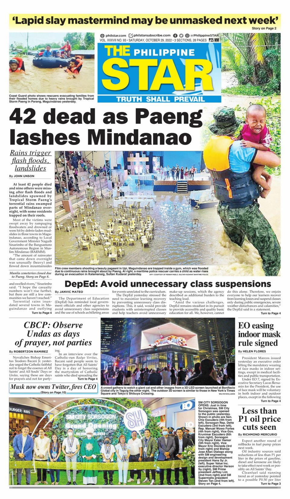 Get digital access to The Philippine Star - October 29, 2022 issue ...