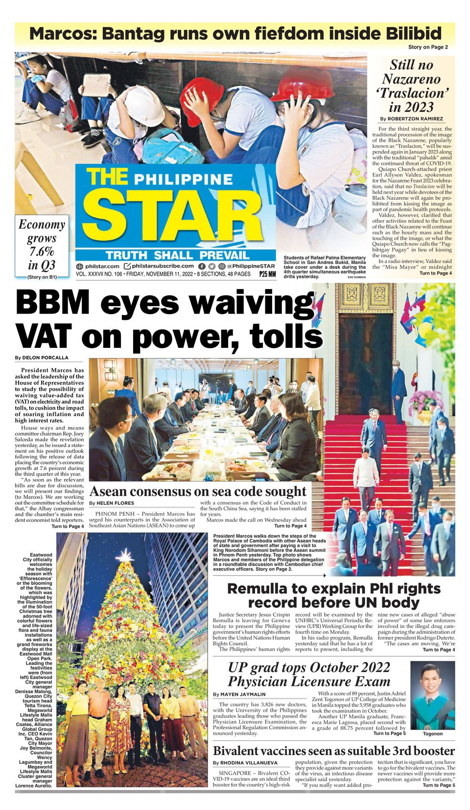 The Philippine Star-November 11, 2022 Newspaper