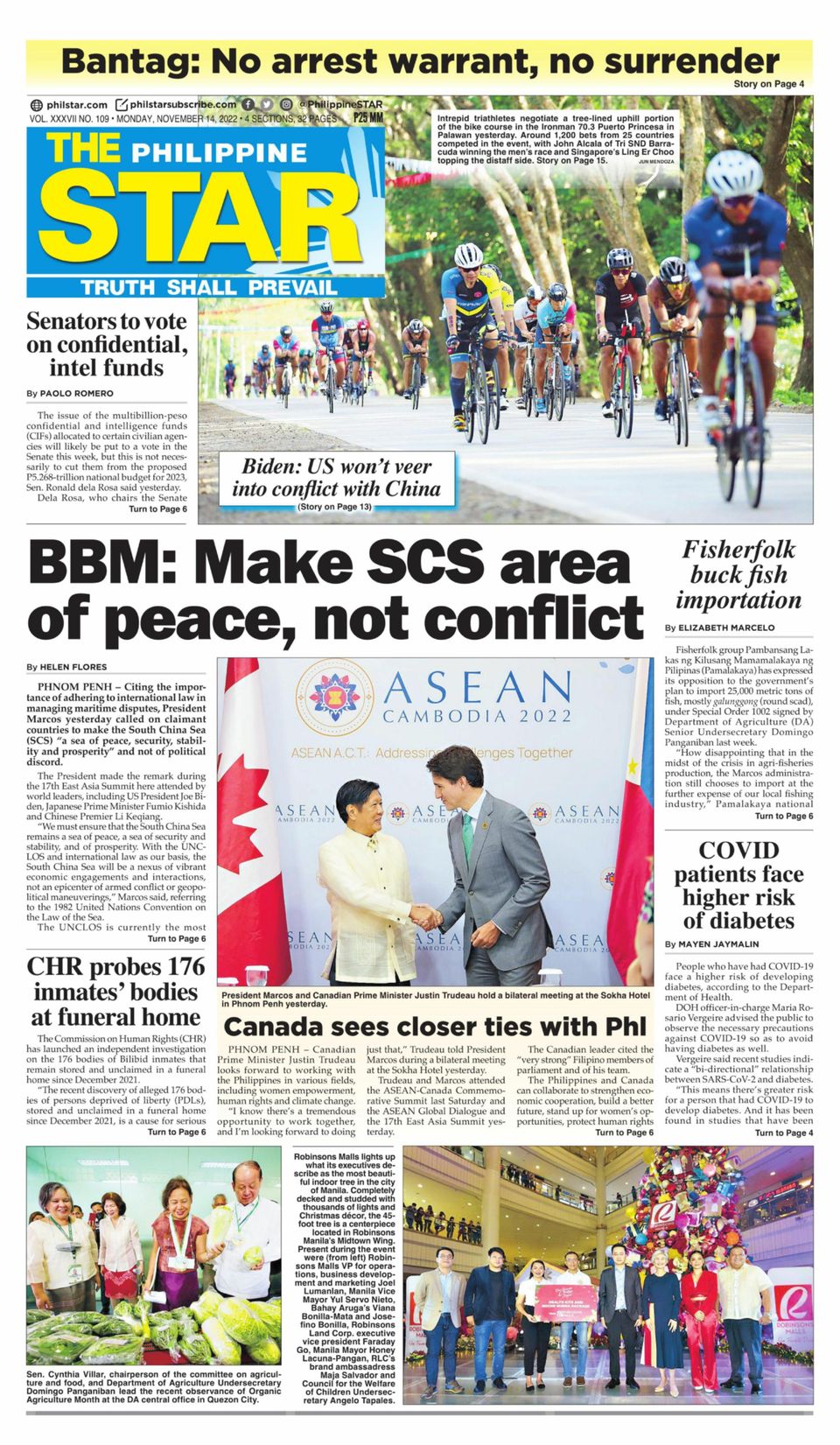 The Philippine Star-November 14, 2022 Newspaper