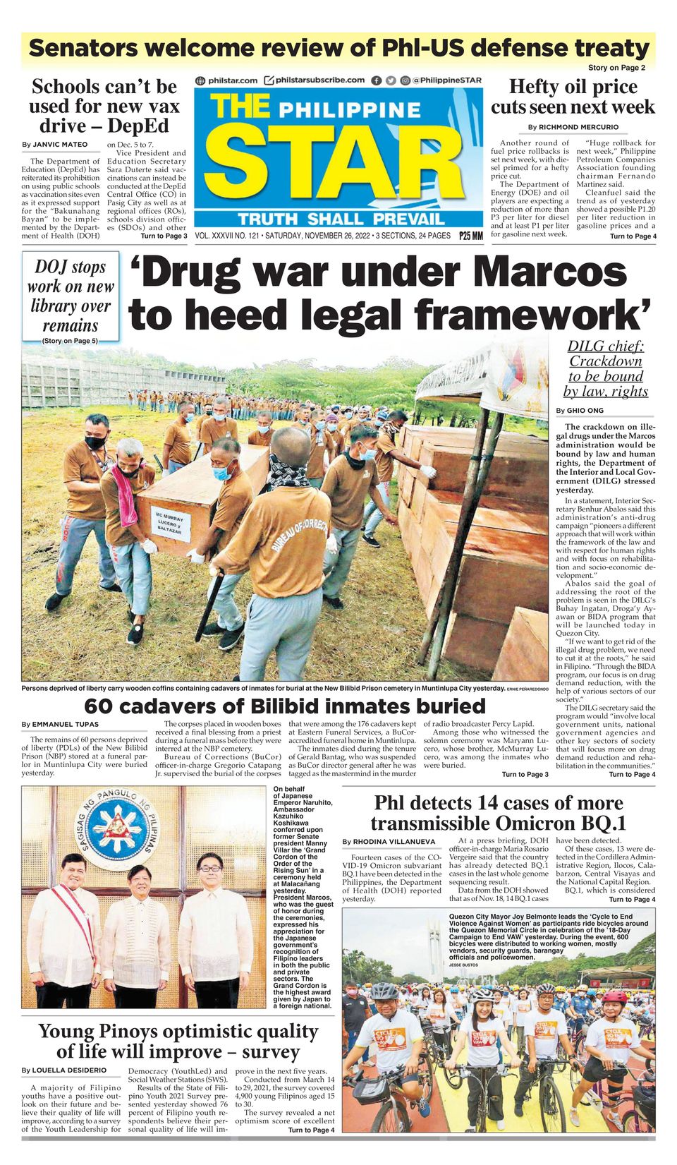 Get digital access to The Philippine Star - November 26, 2022 issue ...