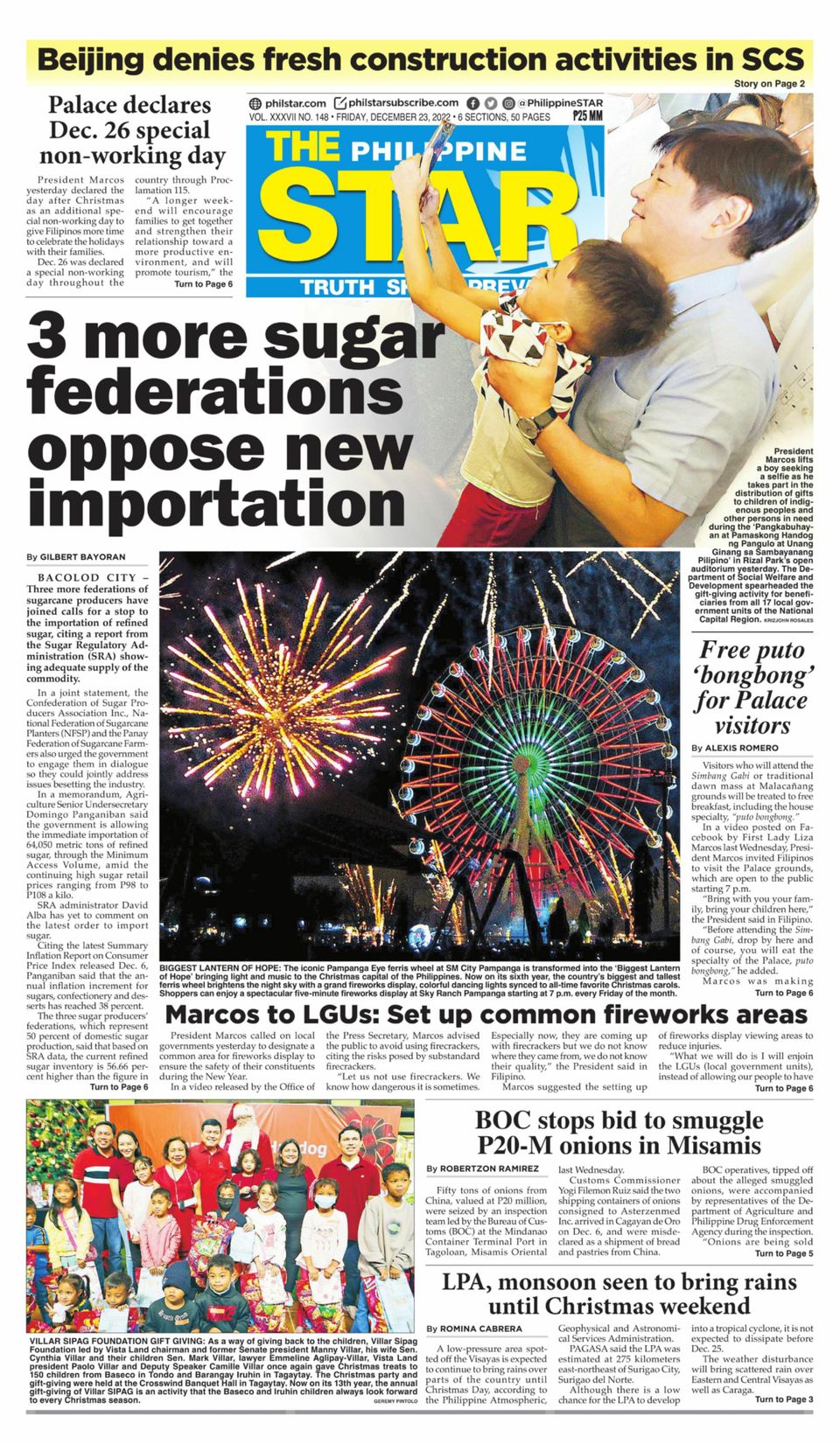 The Philippine Star-December 23, 2022 Newspaper