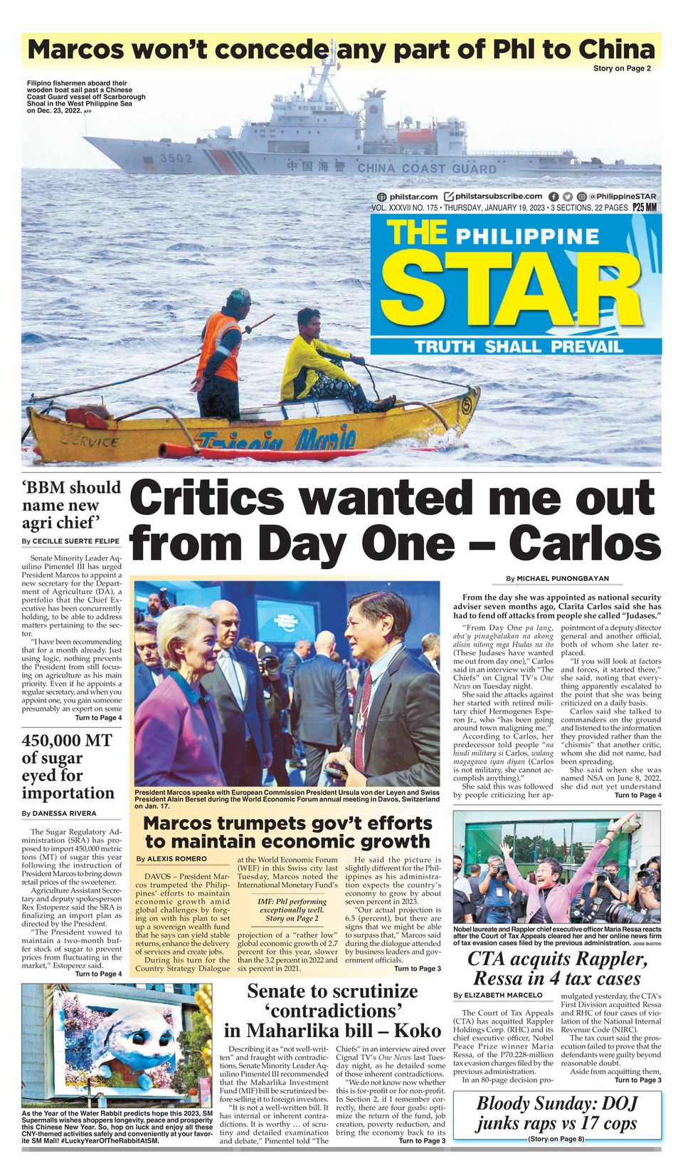 Get digital access to The Philippine Star - January 19, 2023 issue | Magzter.com