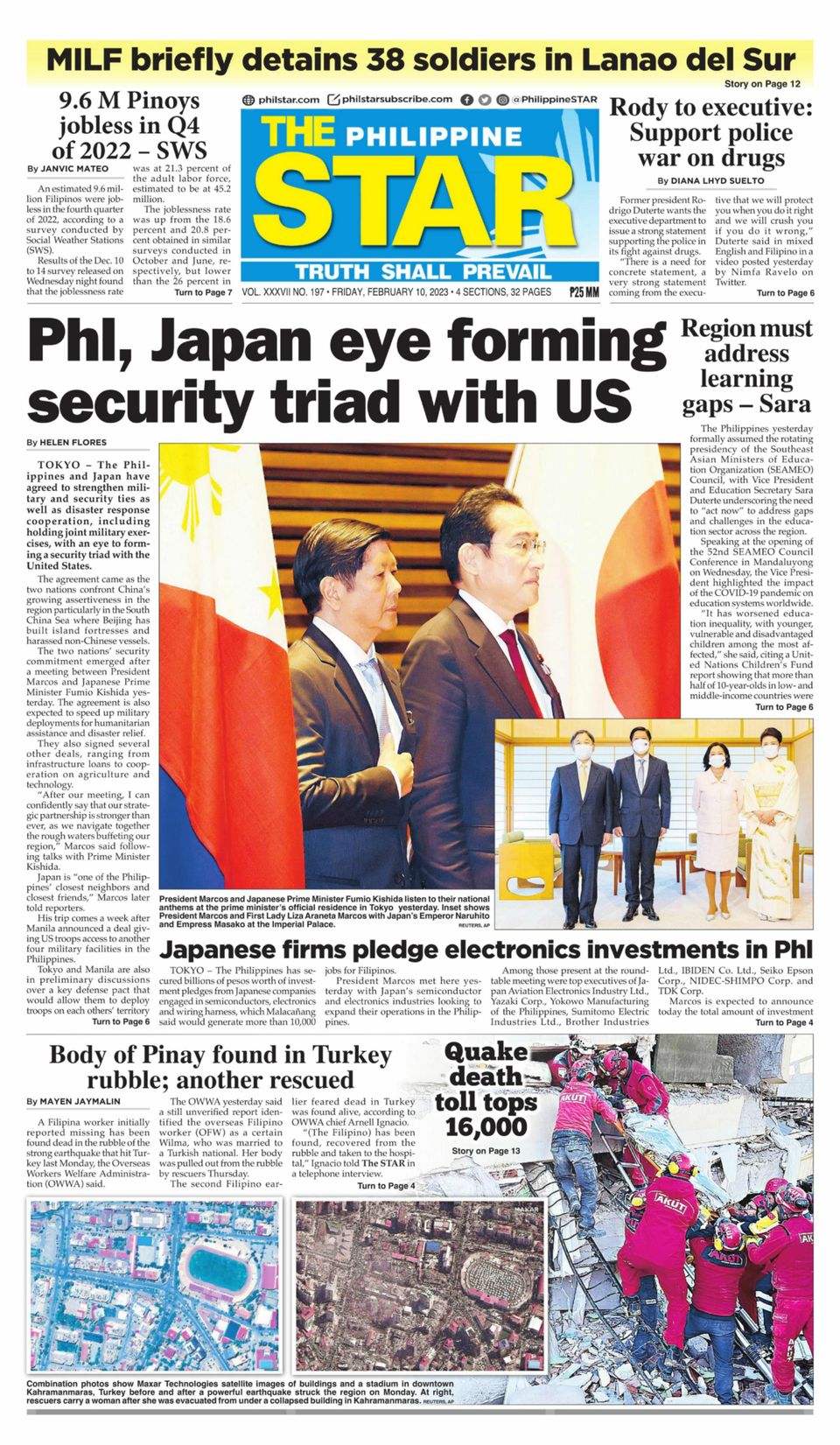 Get digital access to The Philippine Star - February 10, 2023 issue ...