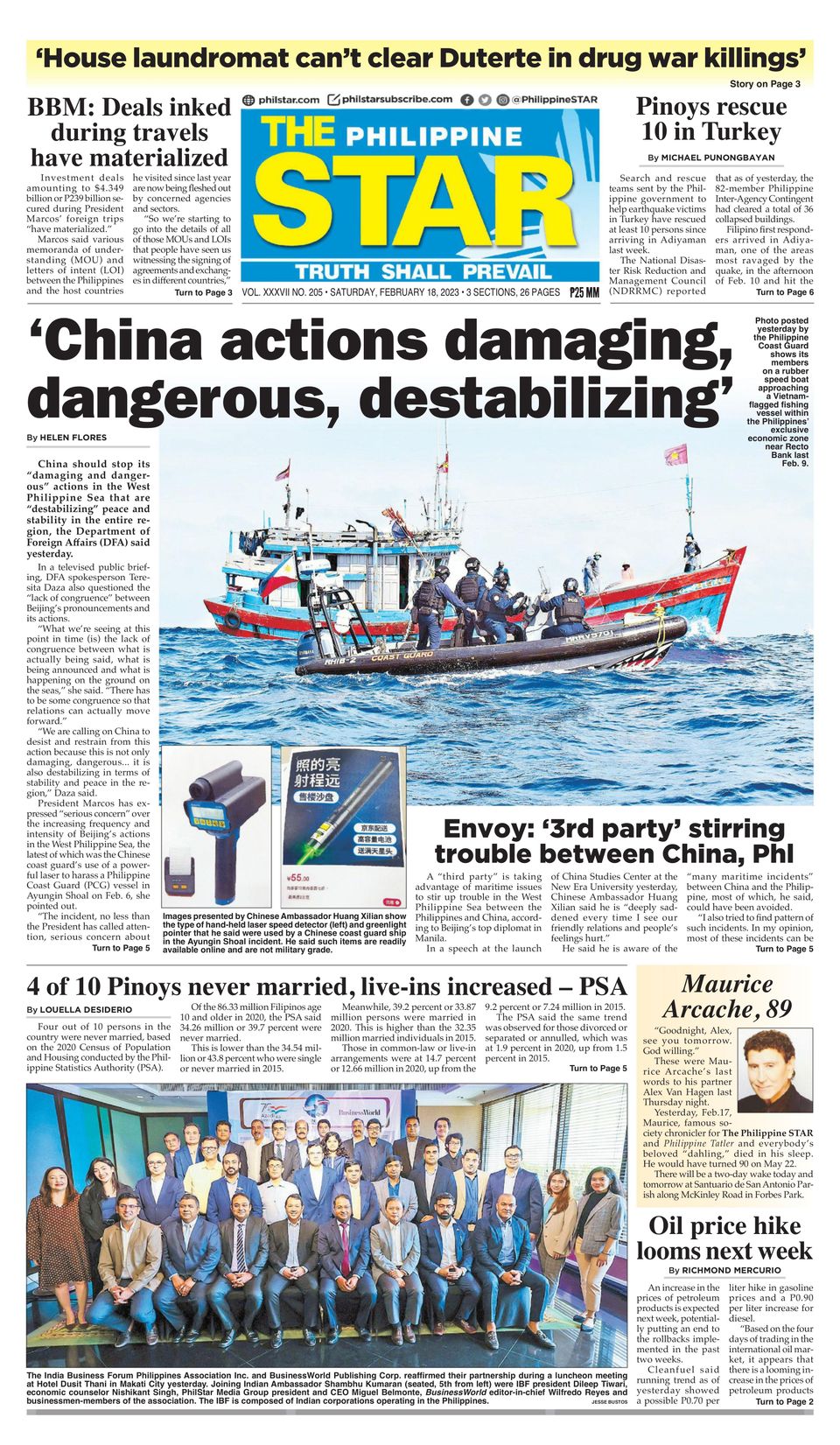 Get digital access to The Philippine Star - February 18, 2023 issue ...