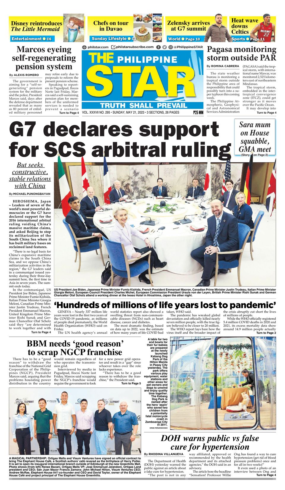 The Philippine Star-May 21, 2023 Newspaper - Get your Digital Subscription