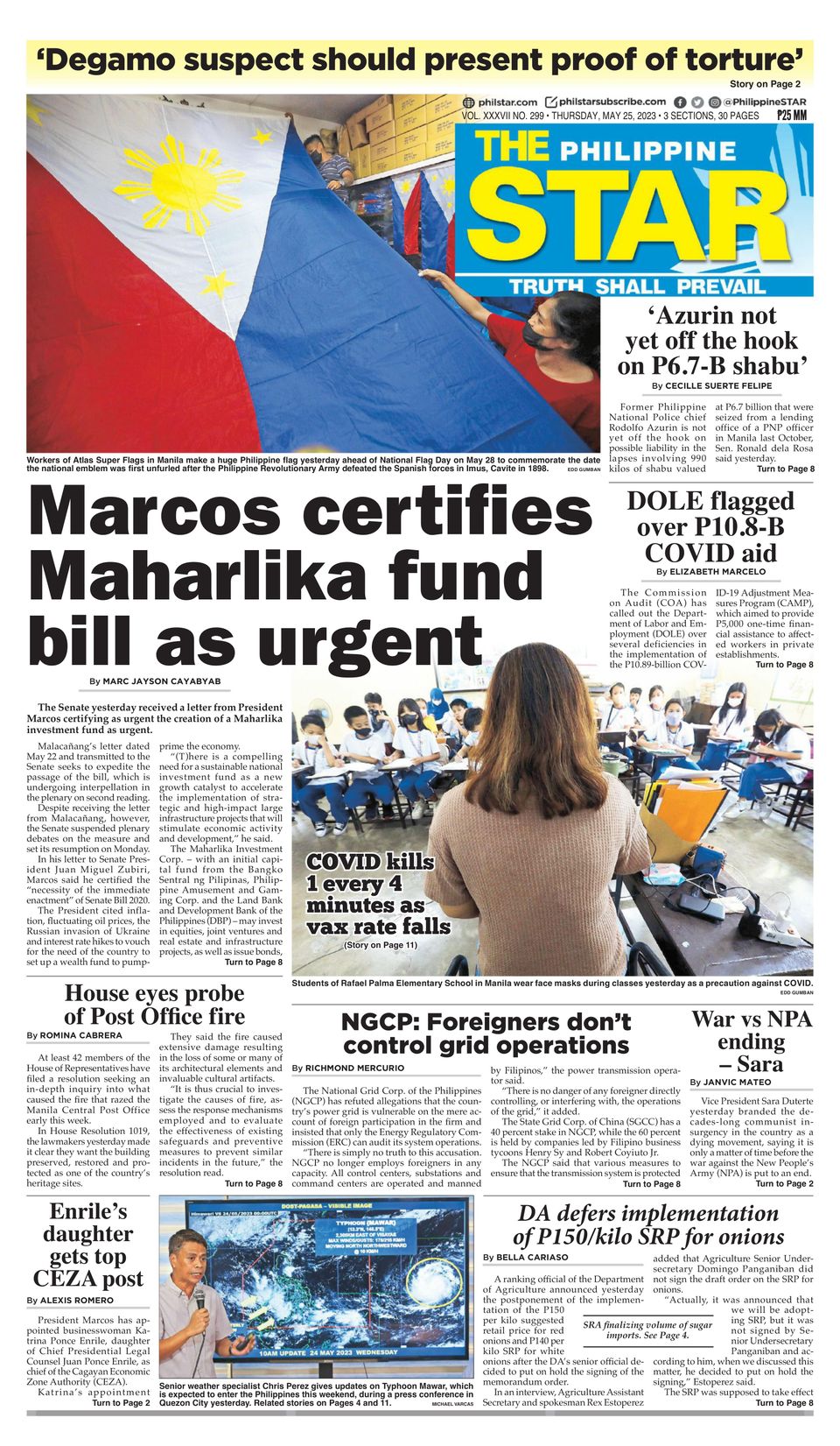 Get digital access to The Philippine Star - May 25, 2023 issue | Magzter.com