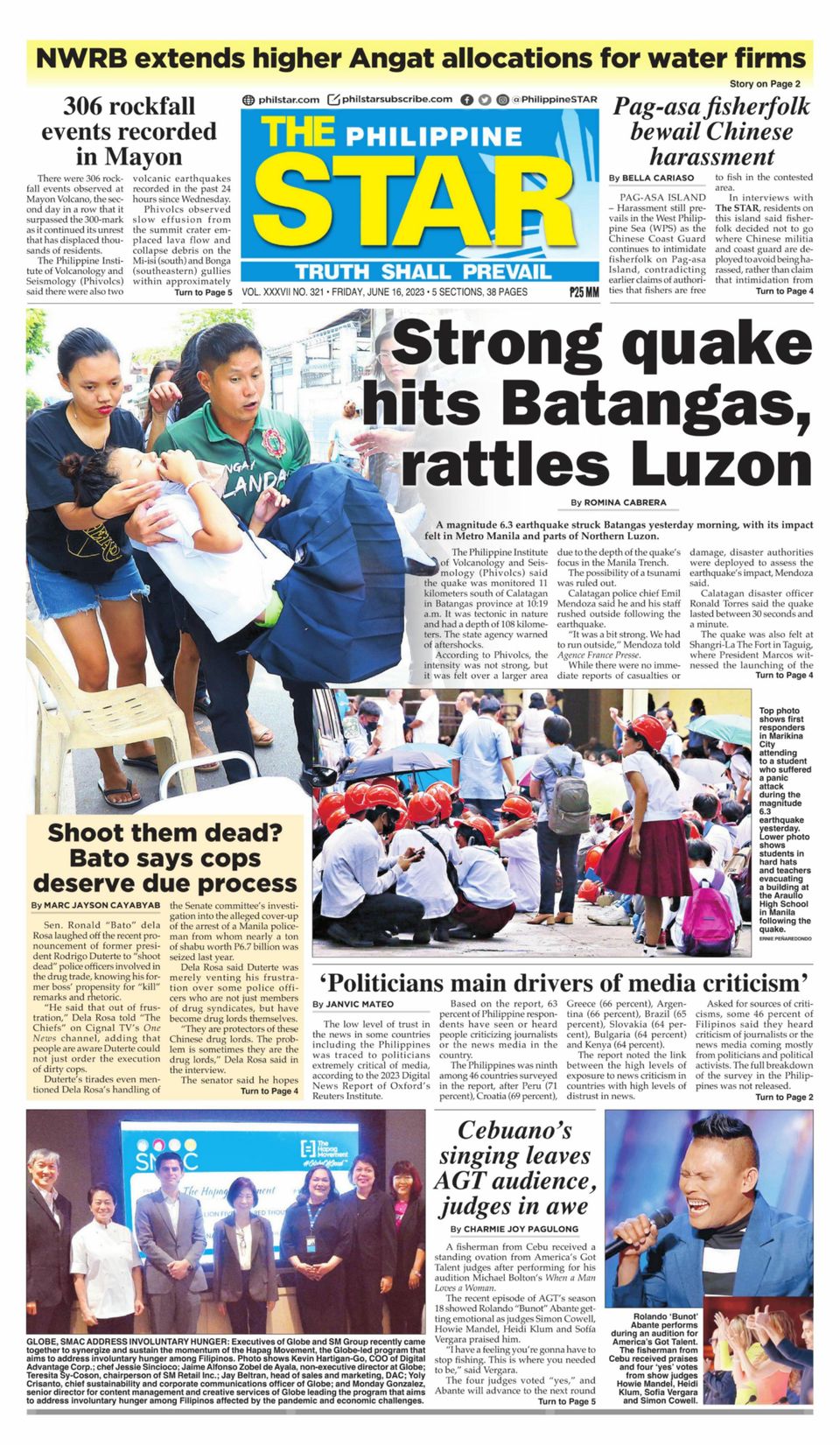 Get digital access to The Philippine Star - June 16, 2023 issue ...