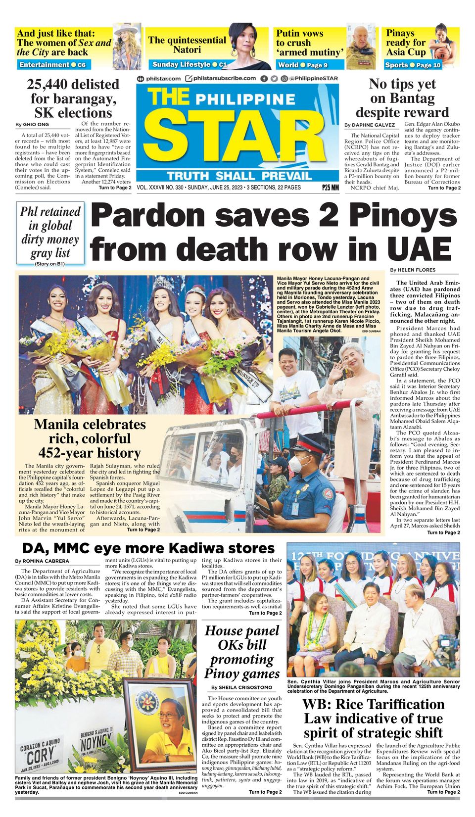 Get digital access to The Philippine Star - June 25, 2023 issue | Magzter.com