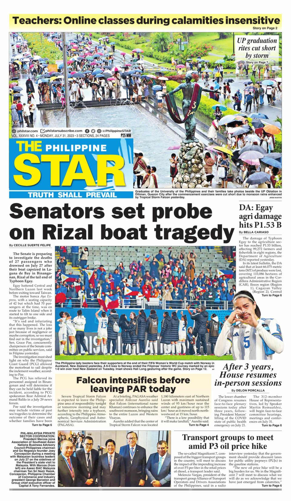 Get digital access to The Philippine Star - July 31, 2023 issue | Magzter.com