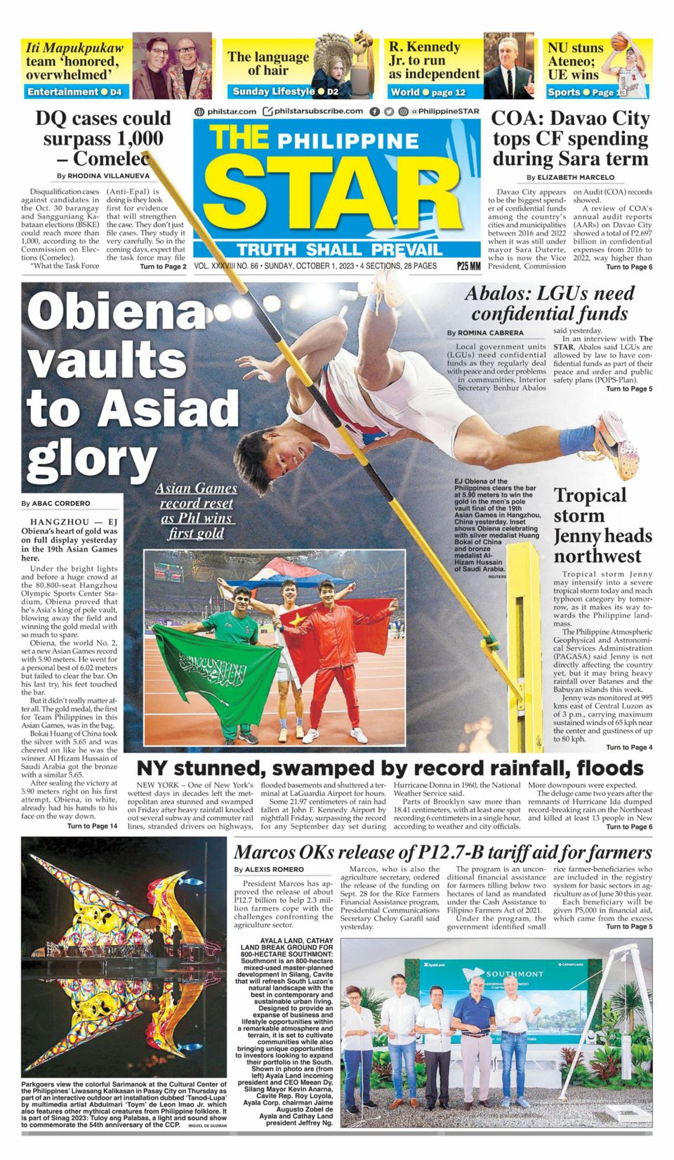 Get digital access to The Philippine Star - October 01, 2023 issue ...