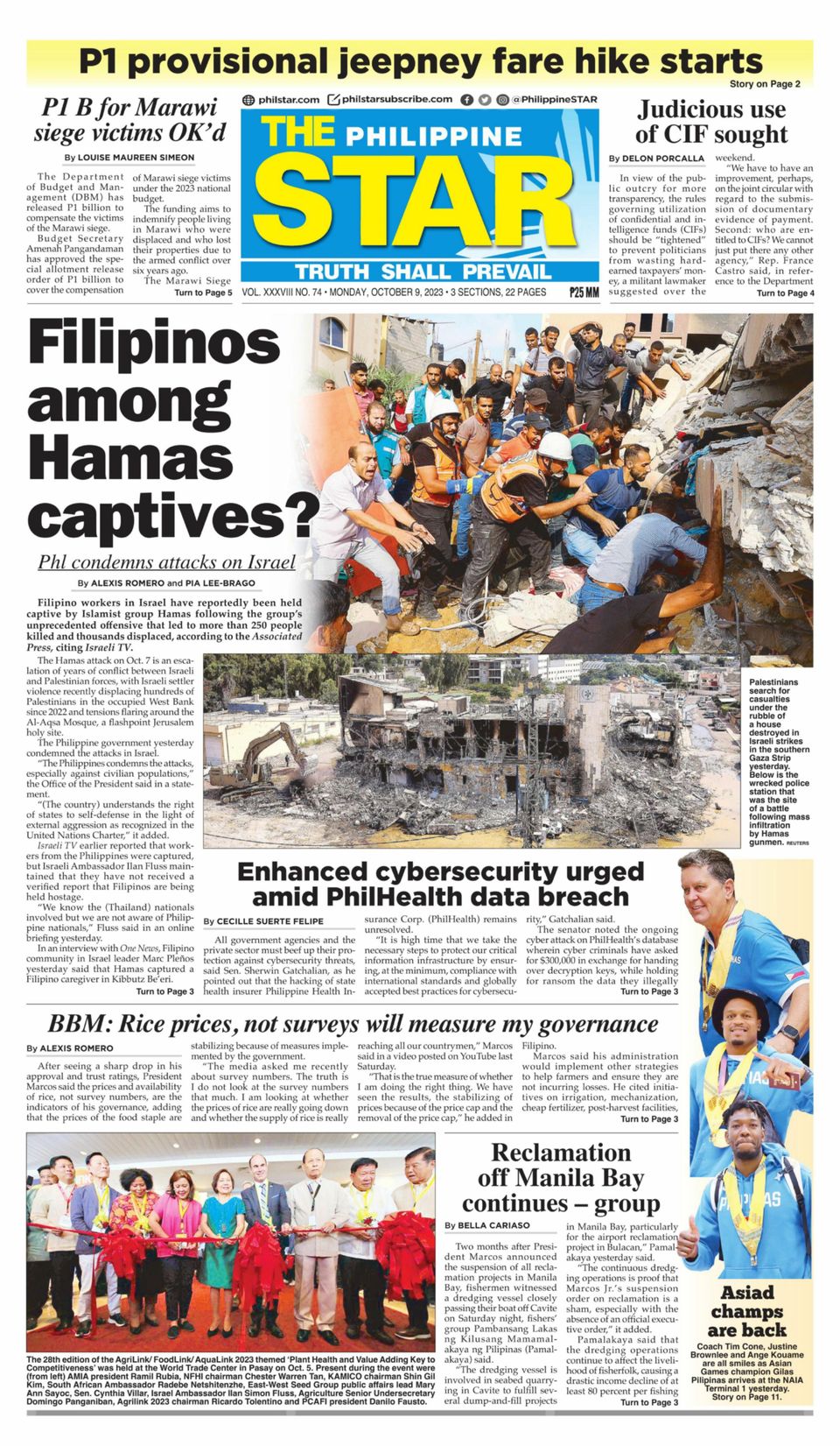 Get digital access to The Philippine Star - October 09, 2023 issue ...