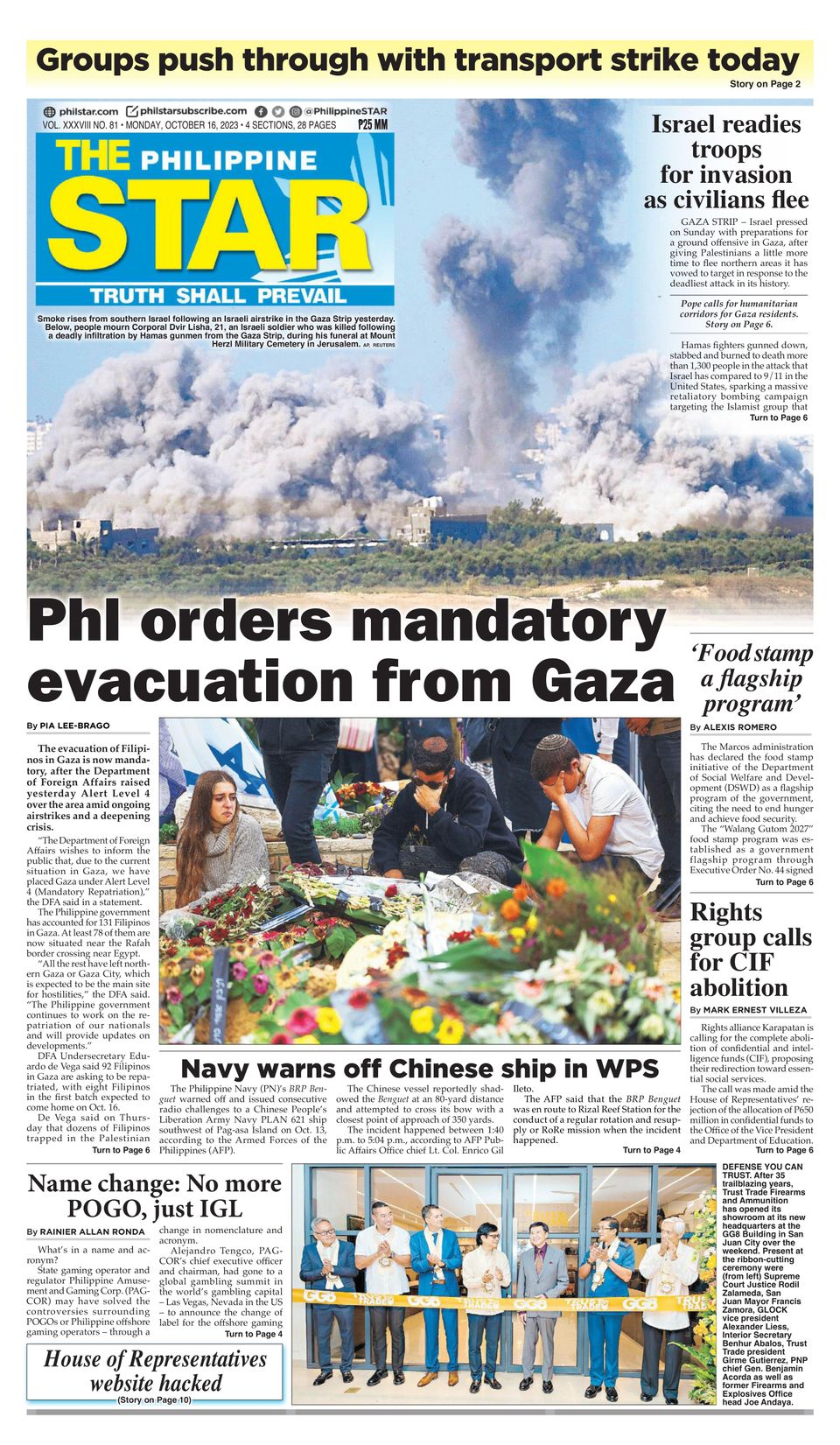 Get digital access to The Philippine Star - October 16, 2023 issue ...
