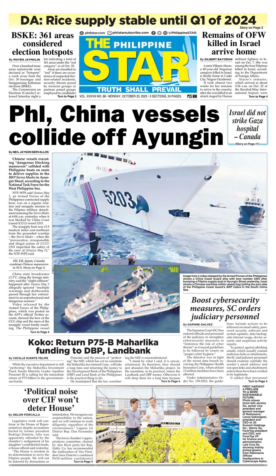 Get digital access to The Philippine Star - October 23, 2023 issue | Magzter.com