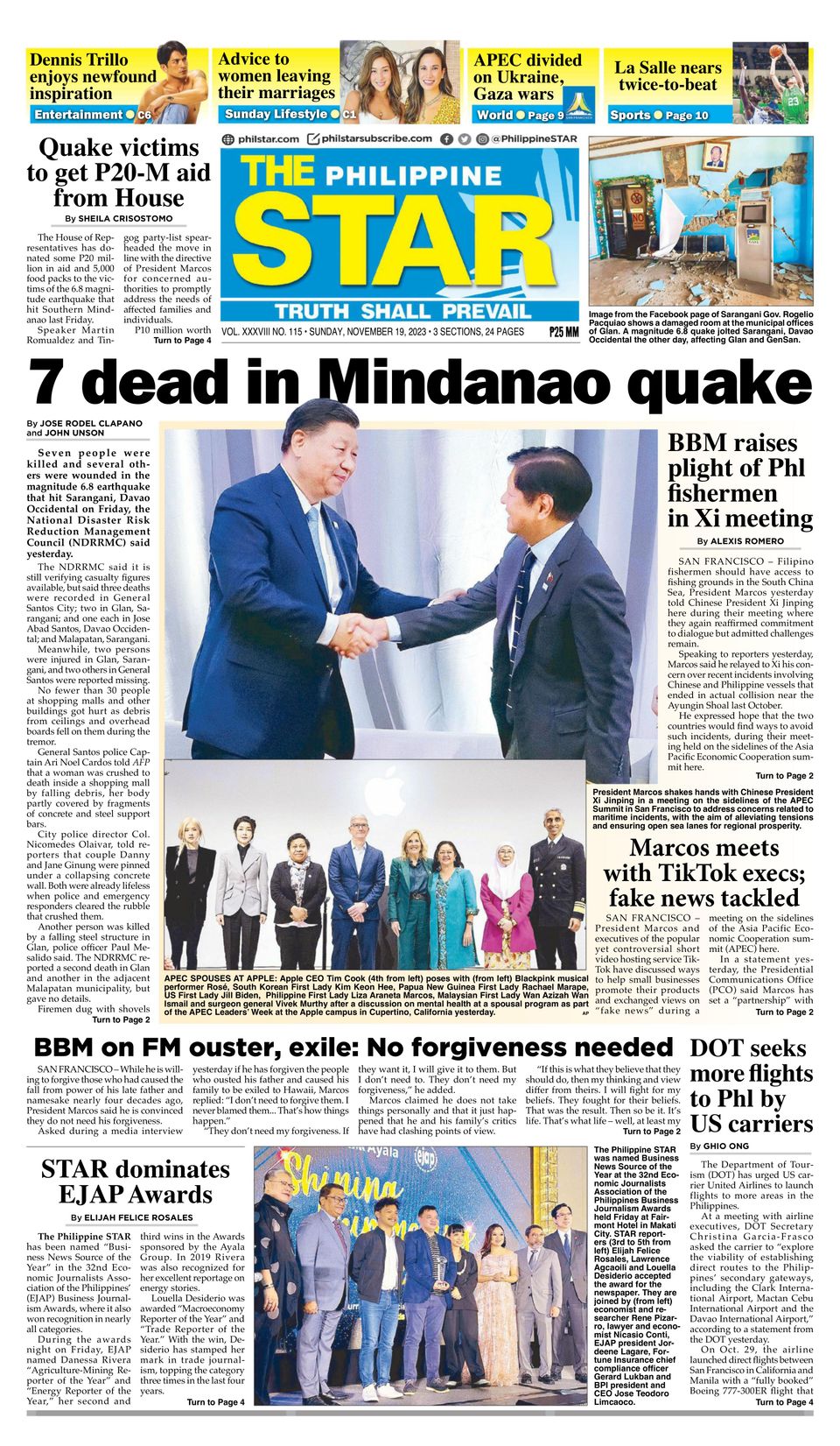 Get digital access to The Philippine Star - November 19, 2023 issue | Magzter.com