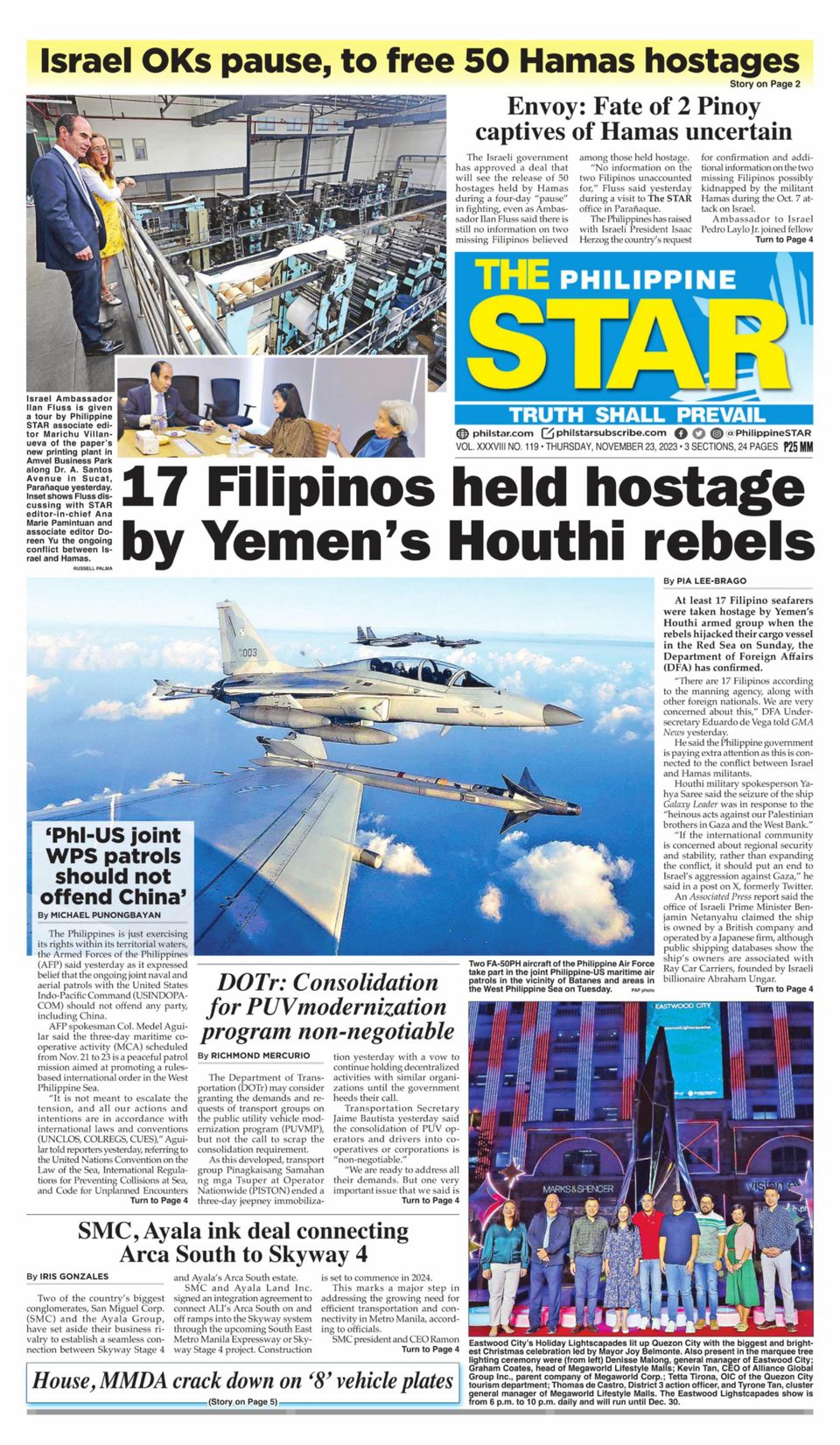 Get digital access to The Philippine Star - November 23, 2023 issue | Magzter.com