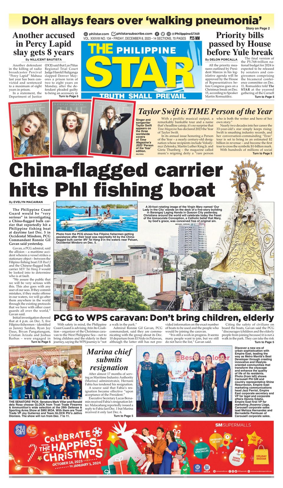 The Philippine Star-December 08, 2023 Newspaper