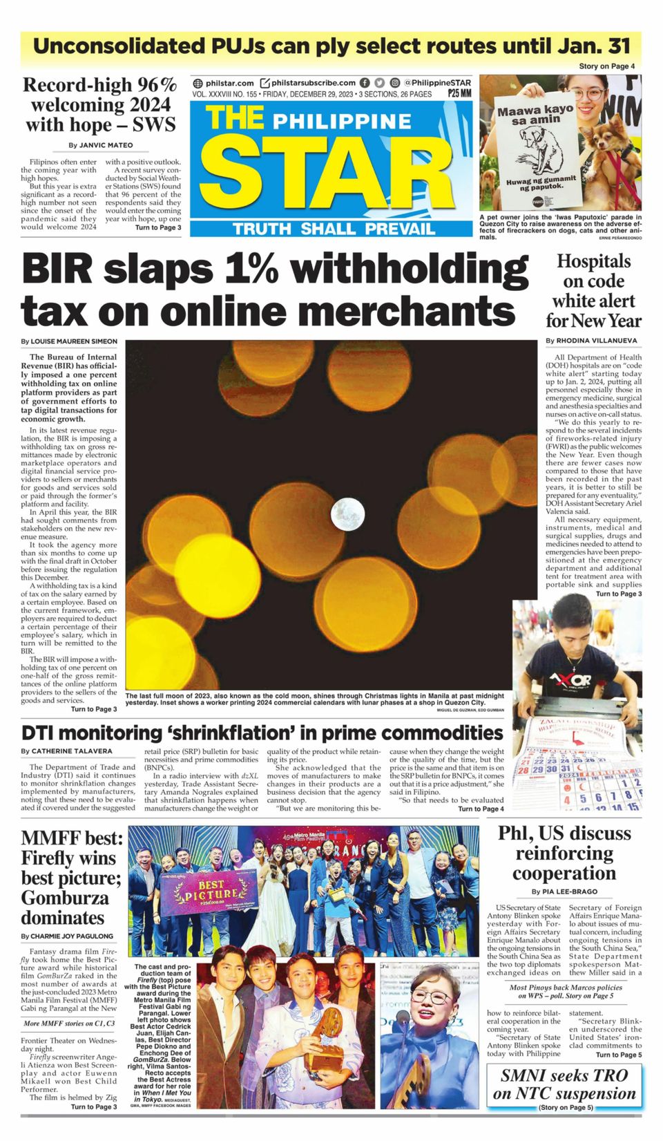 Get digital access to The Philippine Star - December 29, 2023 issue ...
