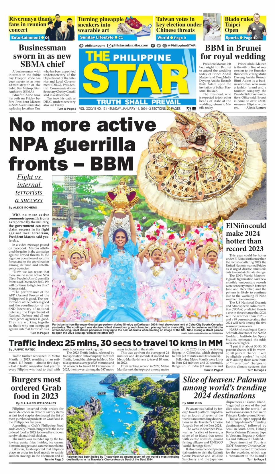 Get digital access to The Philippine Star - January 14, 2024 issue | Magzter.com