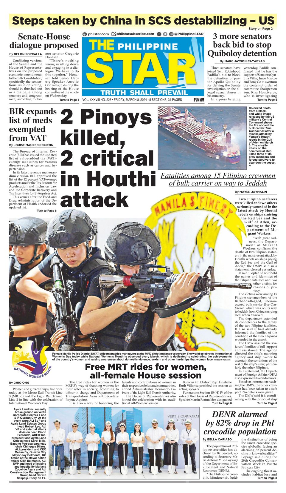 The Philippine Star-March 08, 2024 Newspaper - Get your Digital ...