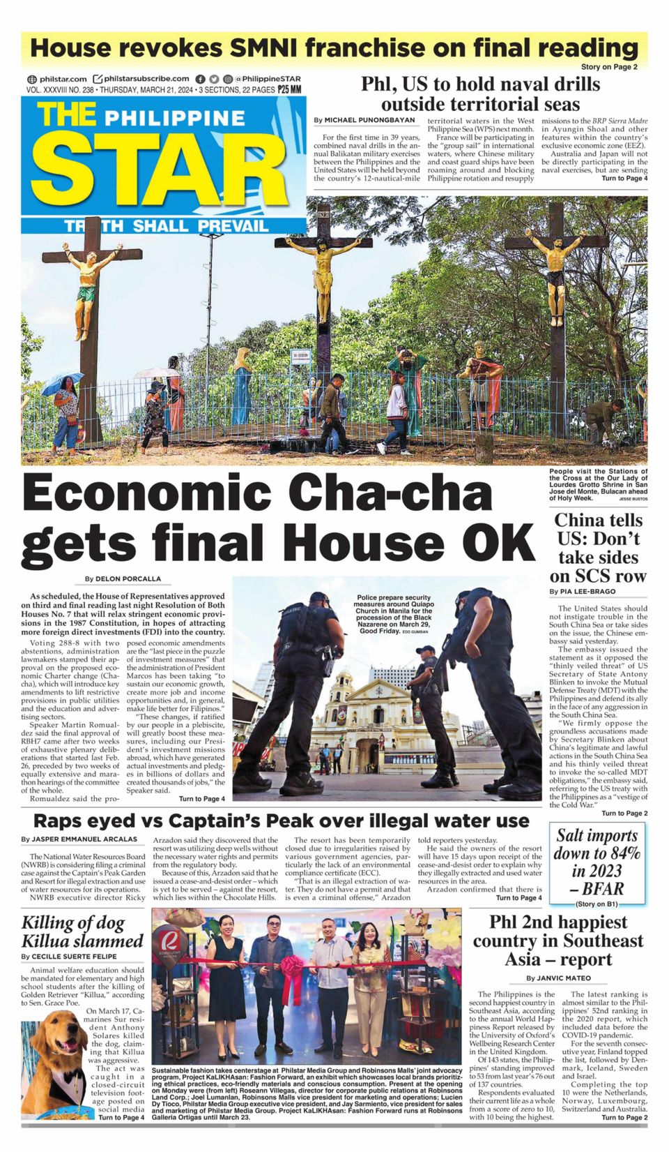 The Philippine Star-March 21, 2024 Newspaper - Get your Digital ...