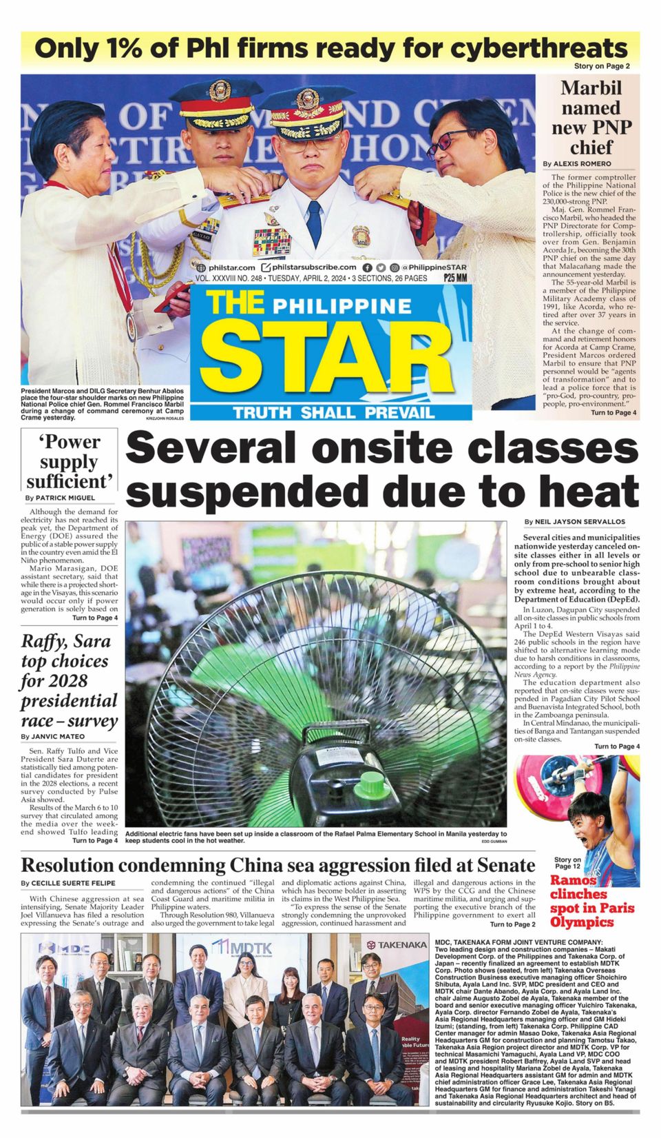 Get digital access to The Philippine Star - April 02, 2024 issue ...