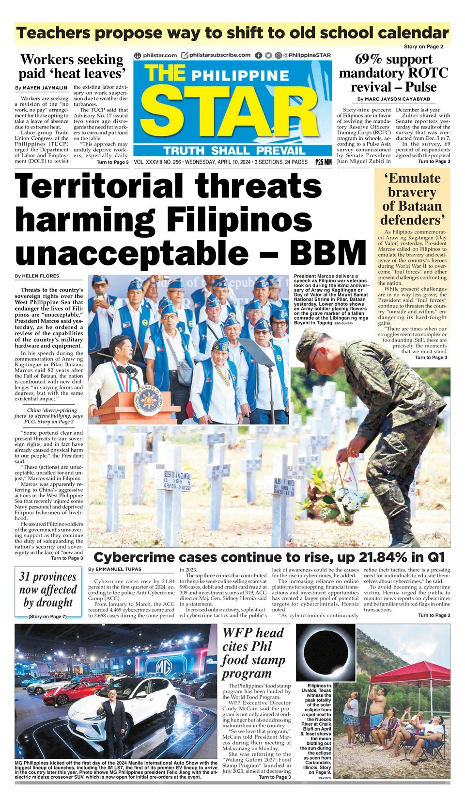 Get digital access to The Philippine Star - April 10, 2024 issue ...
