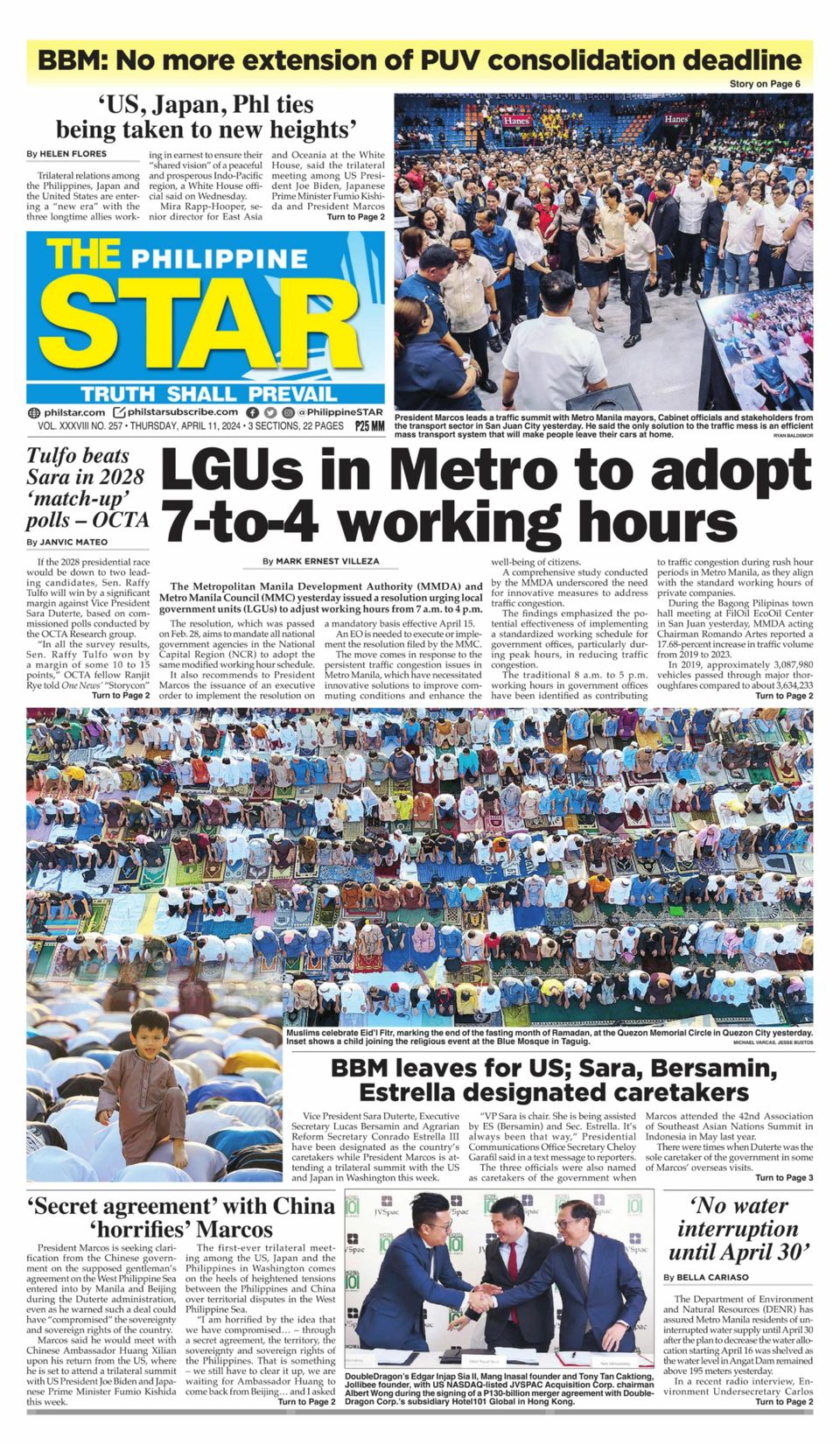The Philippine Star-April 11, 2024 Newspaper - Get your Digital ...