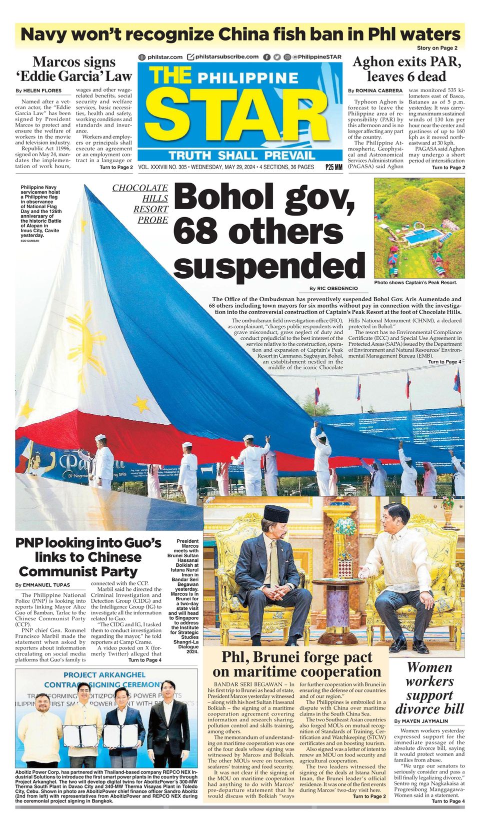 The Philippine Star-May 29, 2024 Newspaper - Get your Digital Subscription