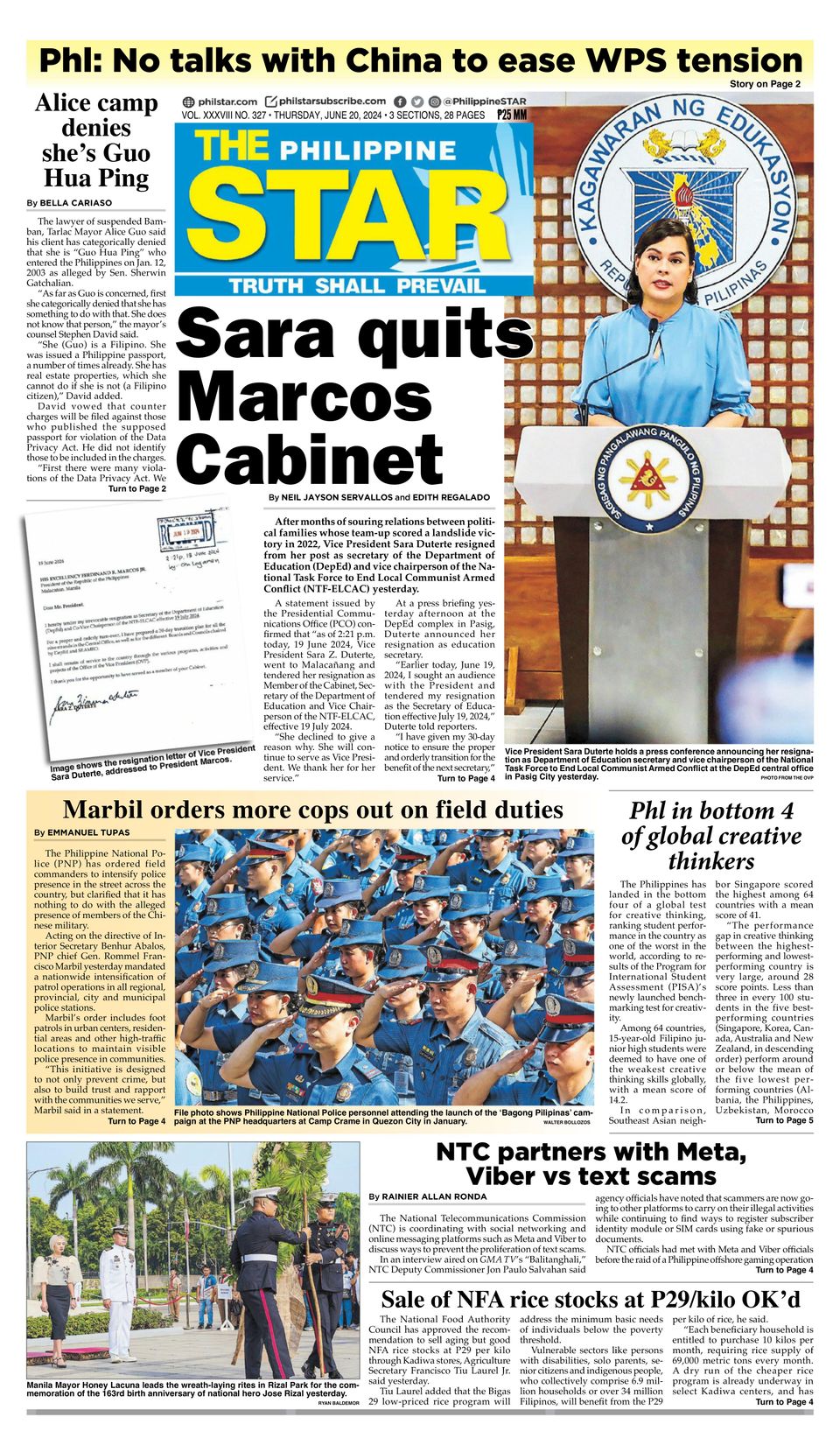 Get digital access to The Philippine Star - June 20, 2024 issue | Magzter.com