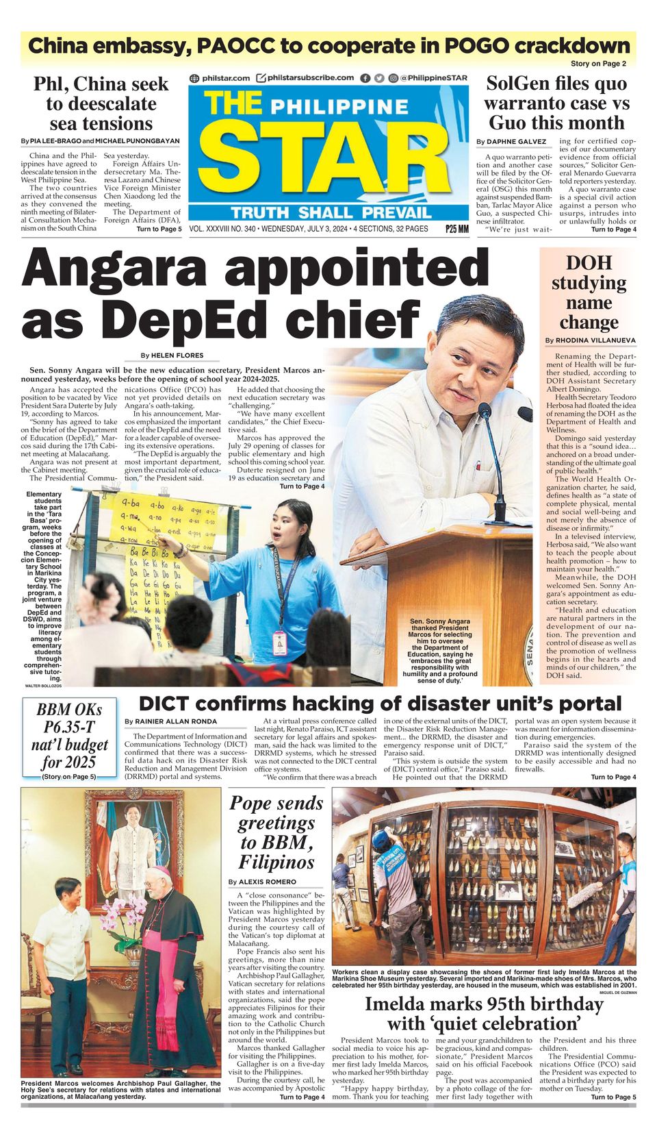 Get digital access to The Philippine Star - July 03, 2024 issue | Magzter.com