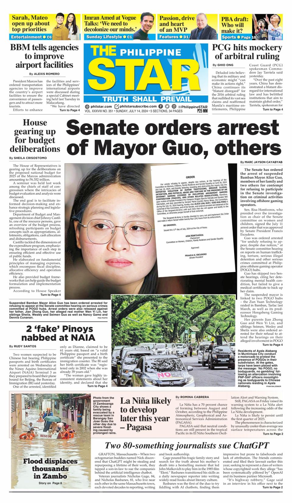 Get digital access to The Philippine Star - July 14, 2024 issue | Magzter.com