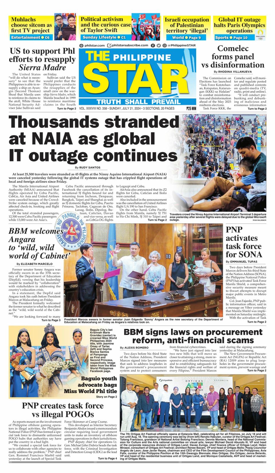 Get digital access to The Philippine Star - July 21, 2024 issue ...
