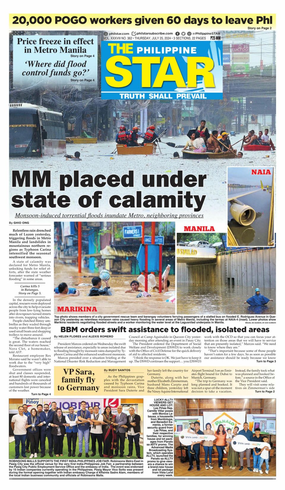 Get digital access to The Philippine Star - July 25, 2024 issue | Magzter.com