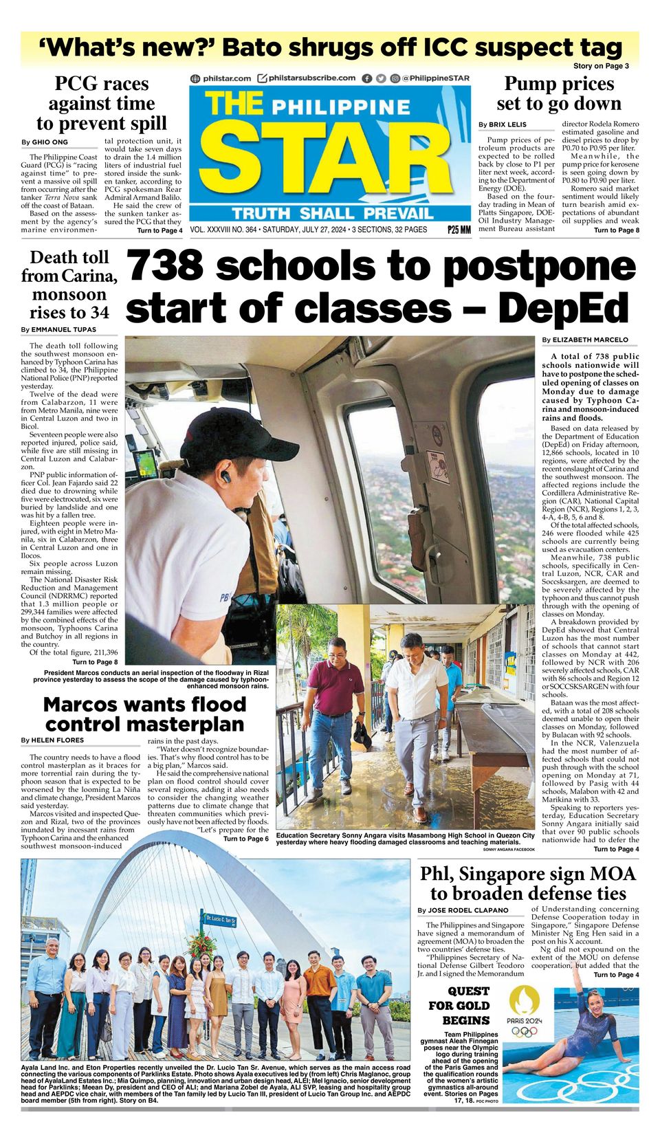 Get digital access to The Philippine Star - July 27, 2024 issue | Magzter.com