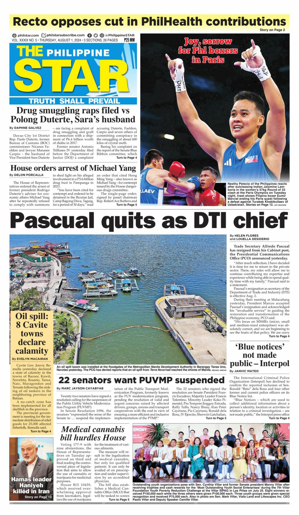 The Philippine Star-August 01, 2024 Newspaper - Get your Digital ...