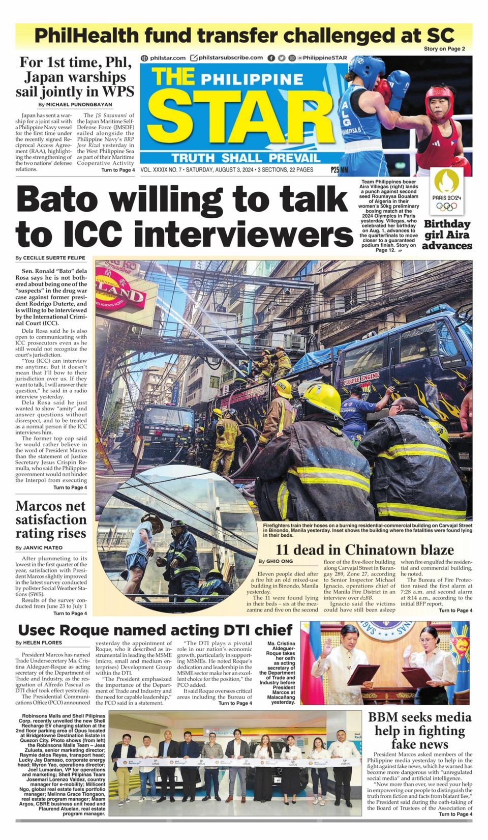 Get digital access to The Philippine Star - August 03, 2024 issue ...