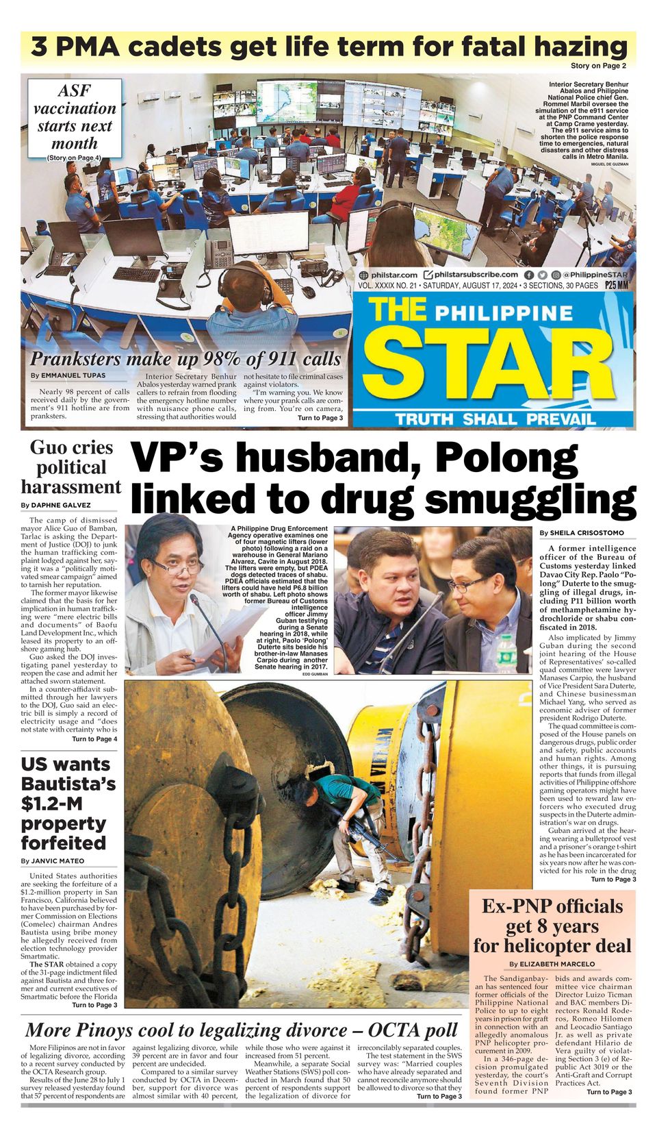 Get digital access to The Philippine Star - August 17, 2024 issue ...