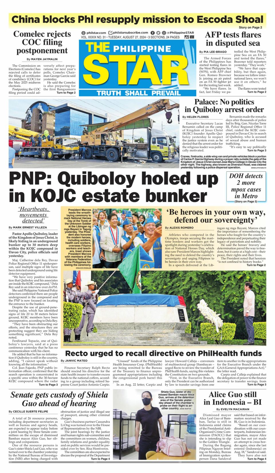 Get digital access to The Philippine Star - August 27, 2024 issue | Magzter.com